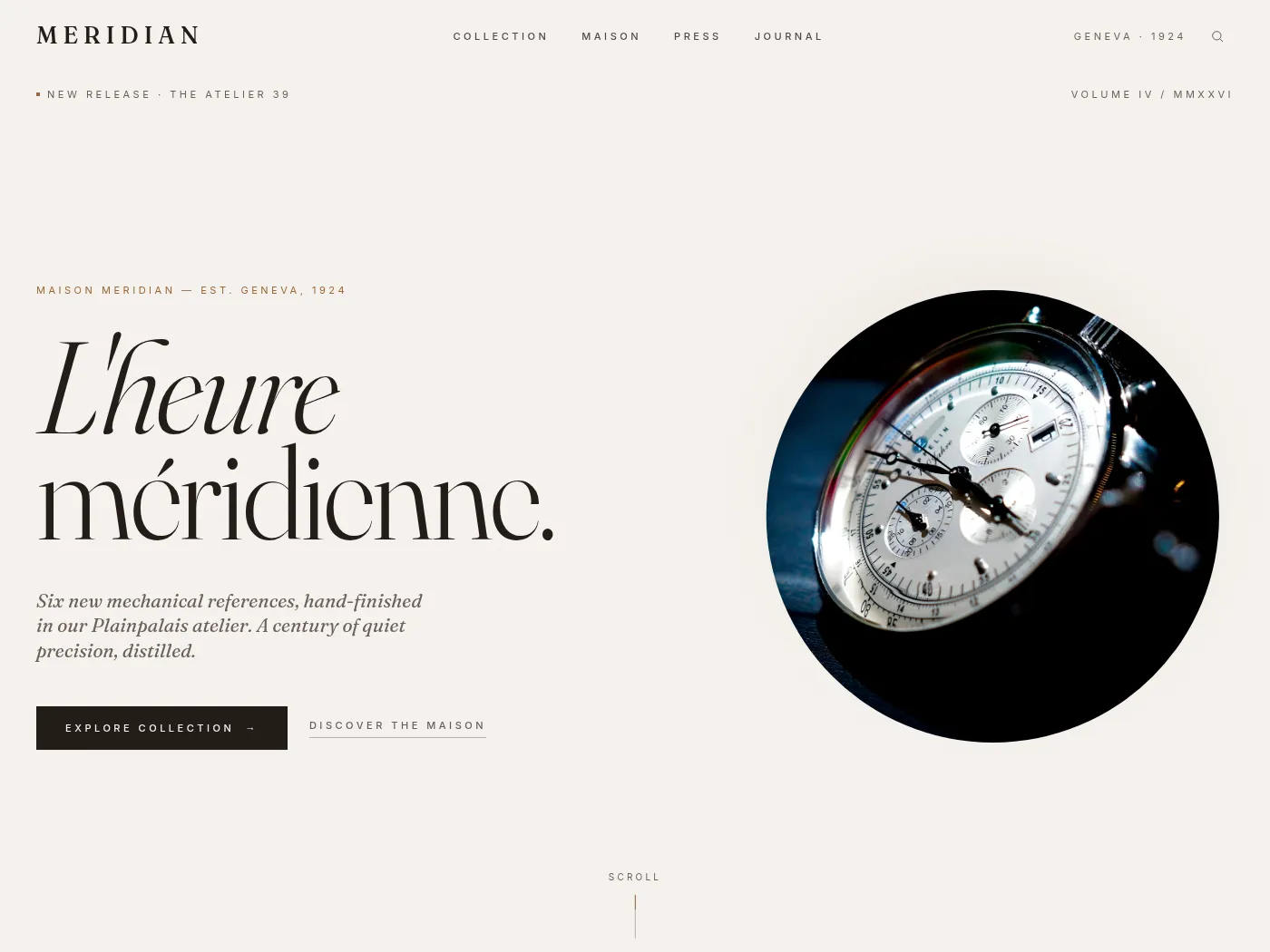 LuxeBrand Landing Page