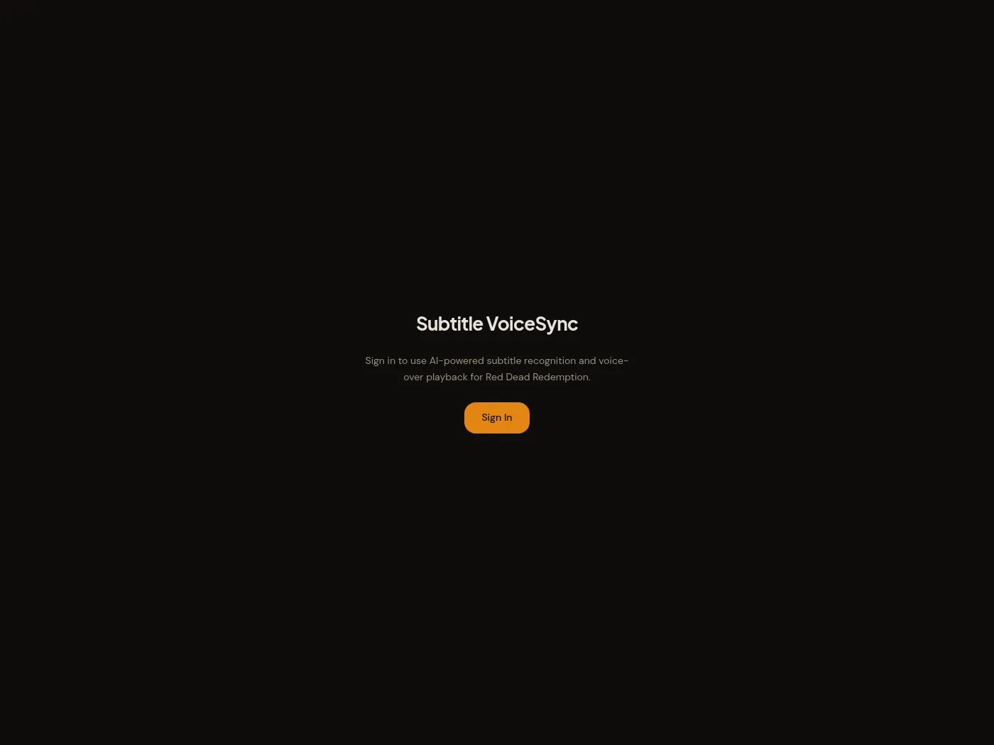Subtitle VoiceSync