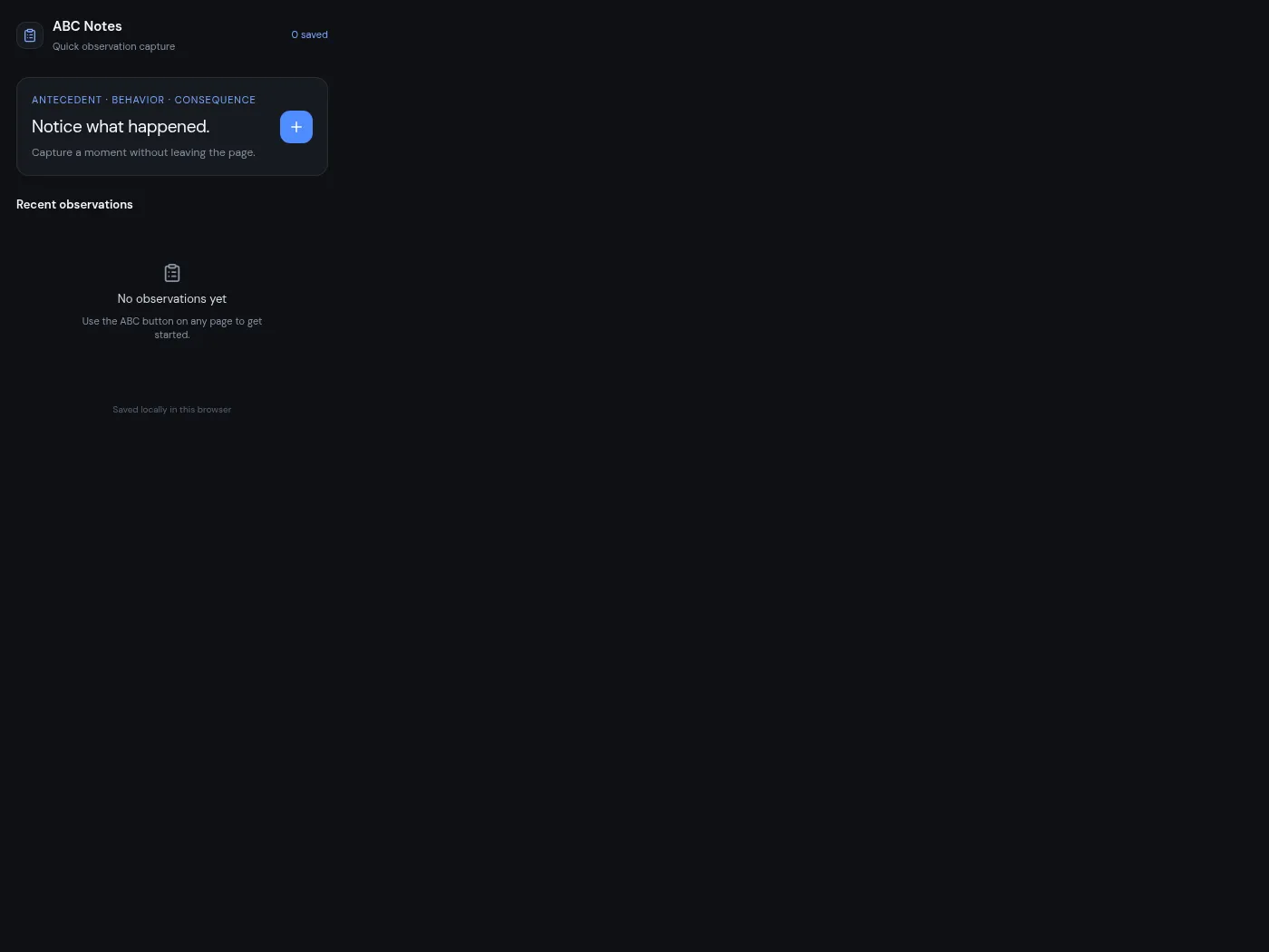 ABC Tracker Extension