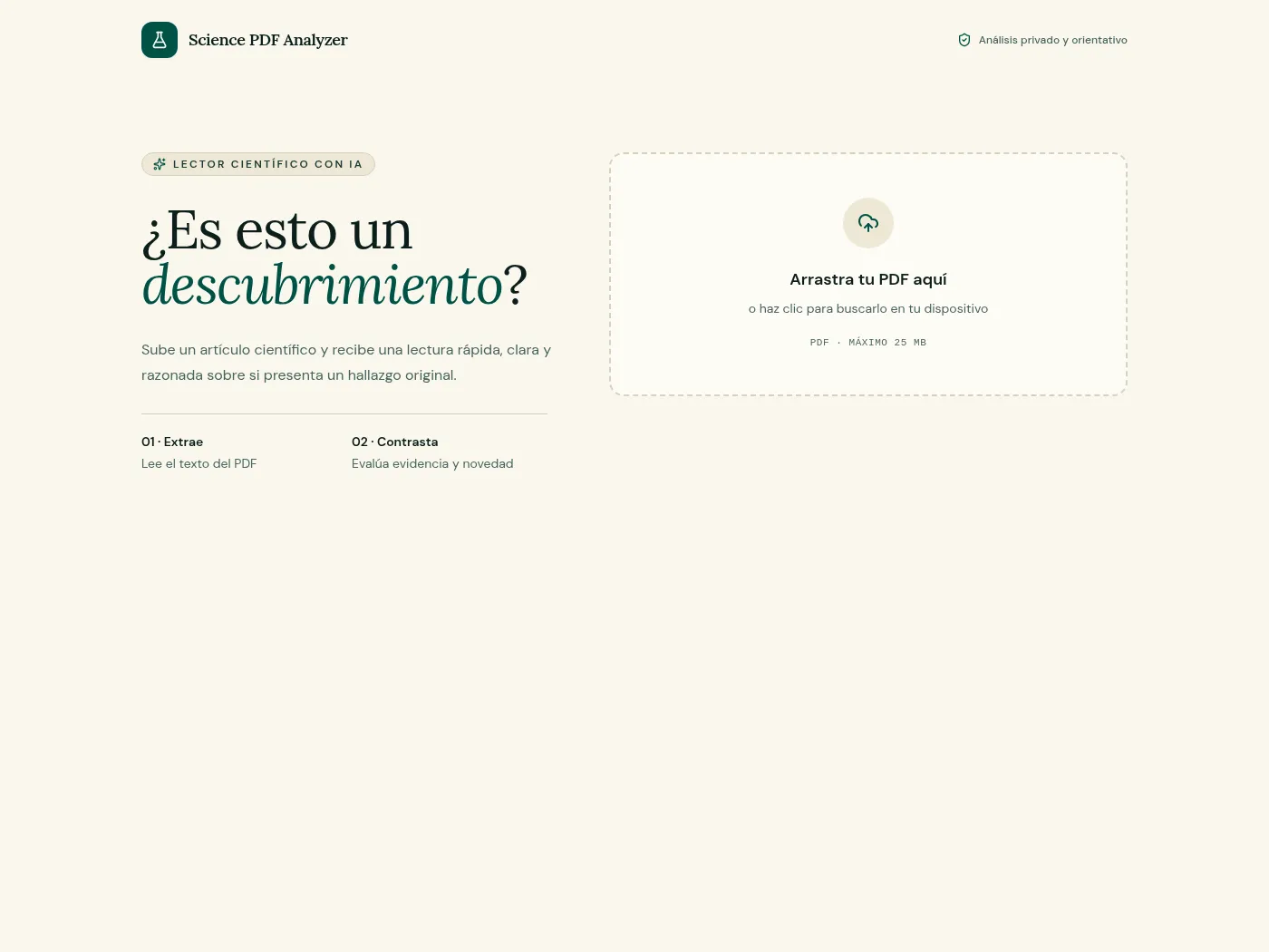 Science PDF Analyzer