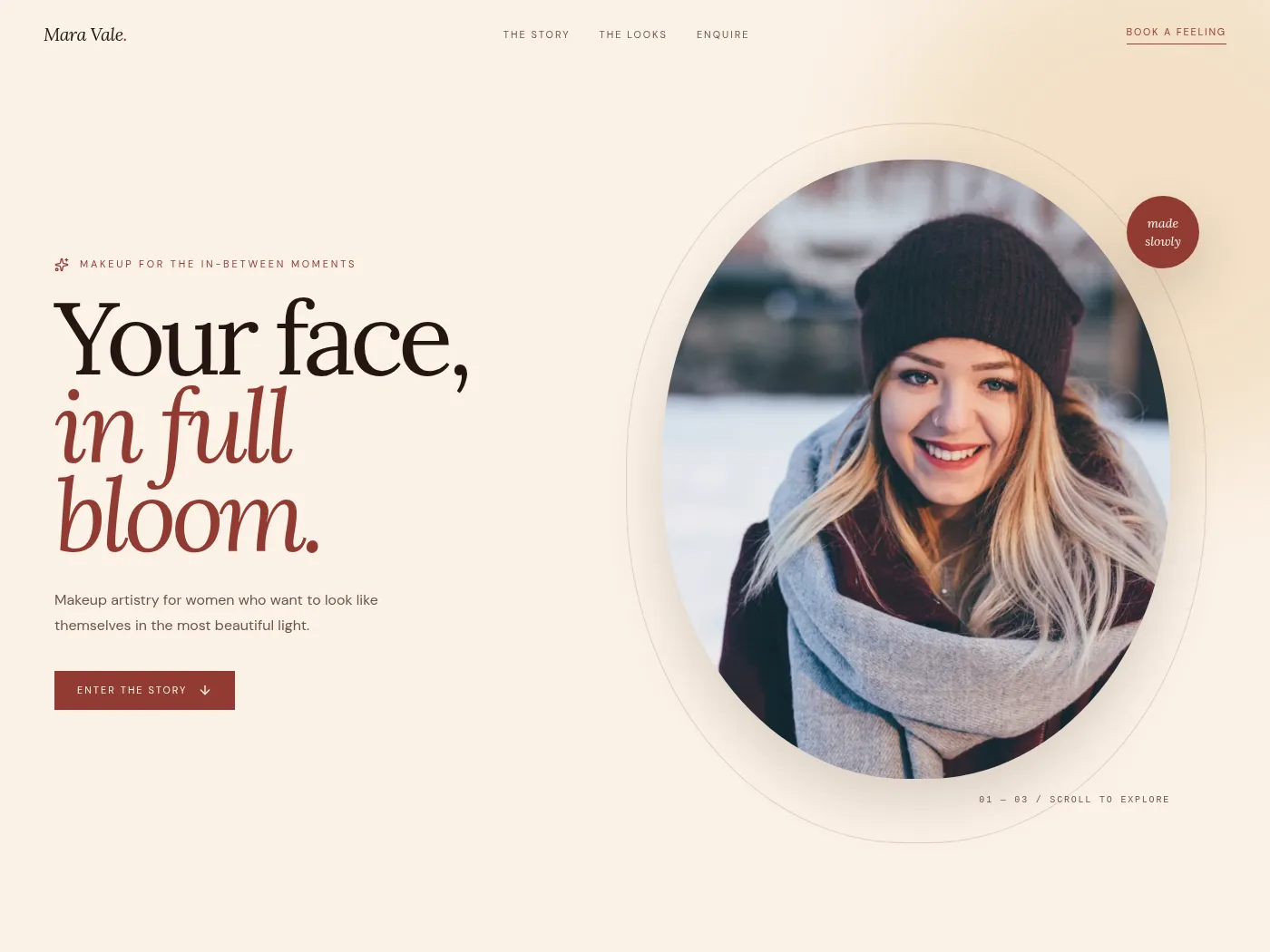 GlowStory MUA Site