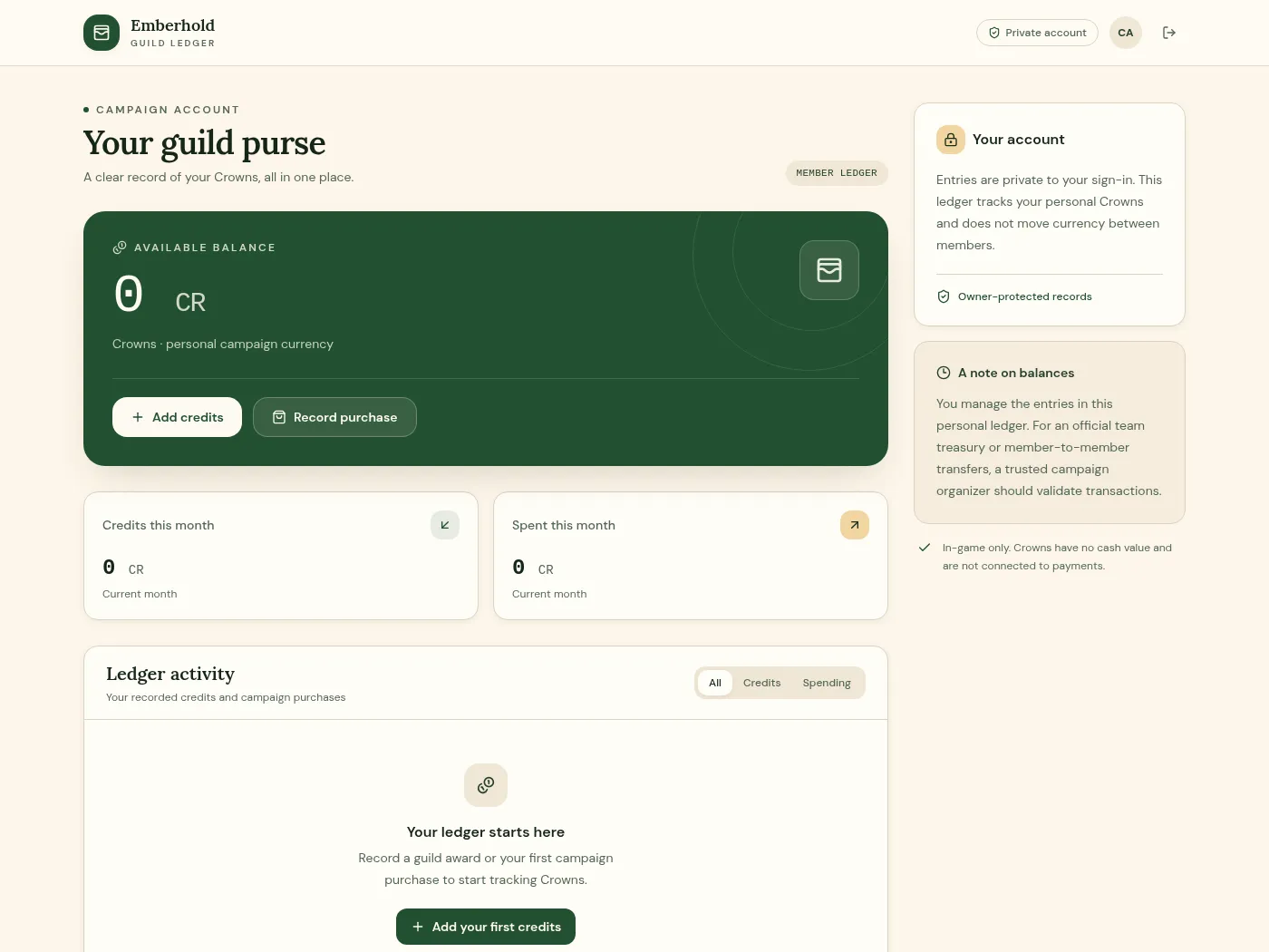 LARP Wallet Hub