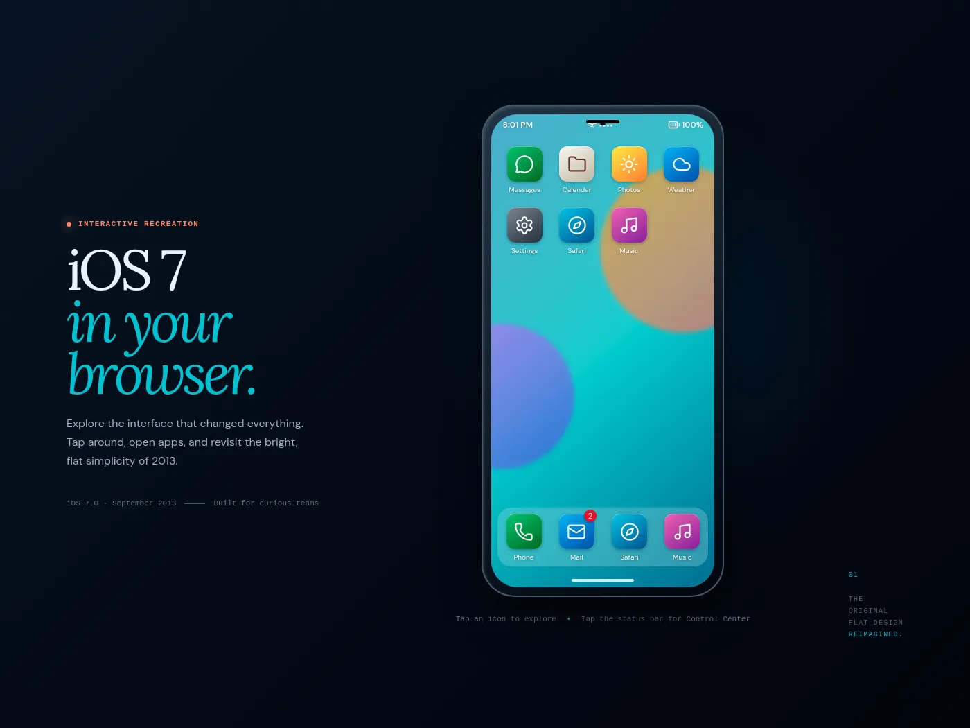 iOS 7 Simulator Web