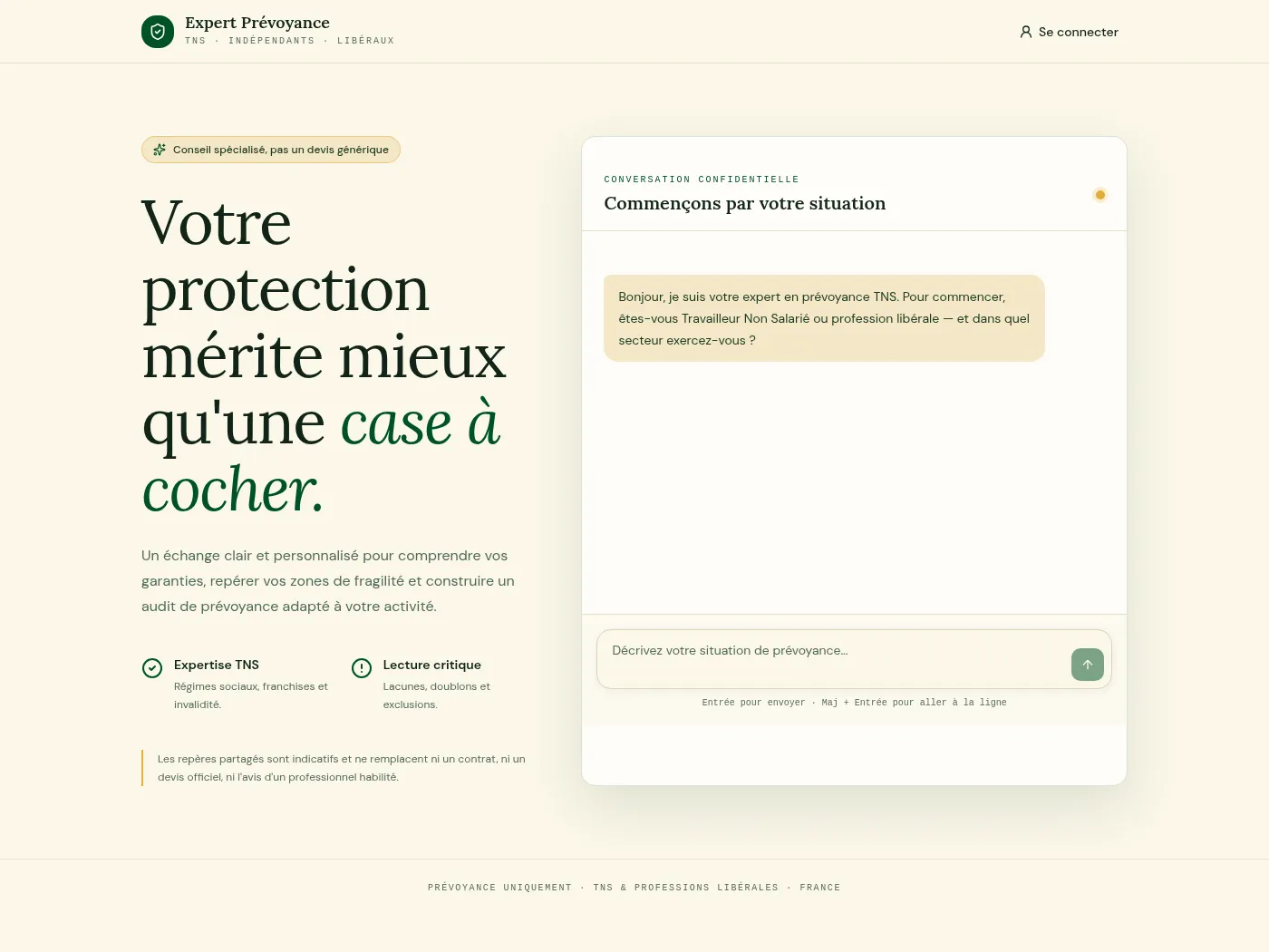 Expert Prévoyance TNS