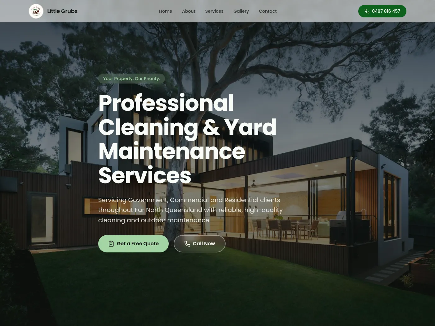 Little Grubs Web Presence