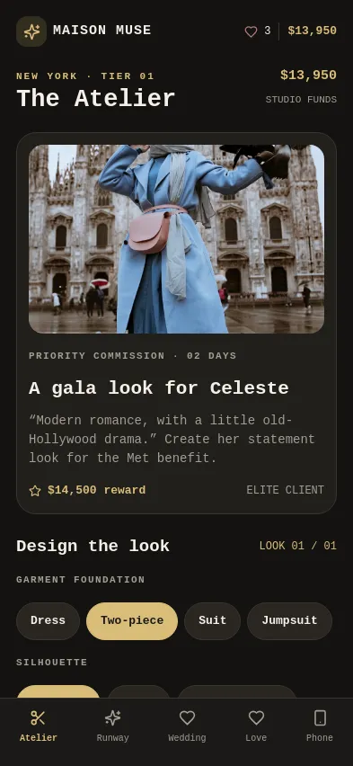 Fashion Empire Simulator