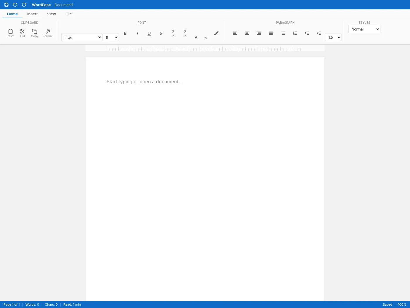 WordEase Editor