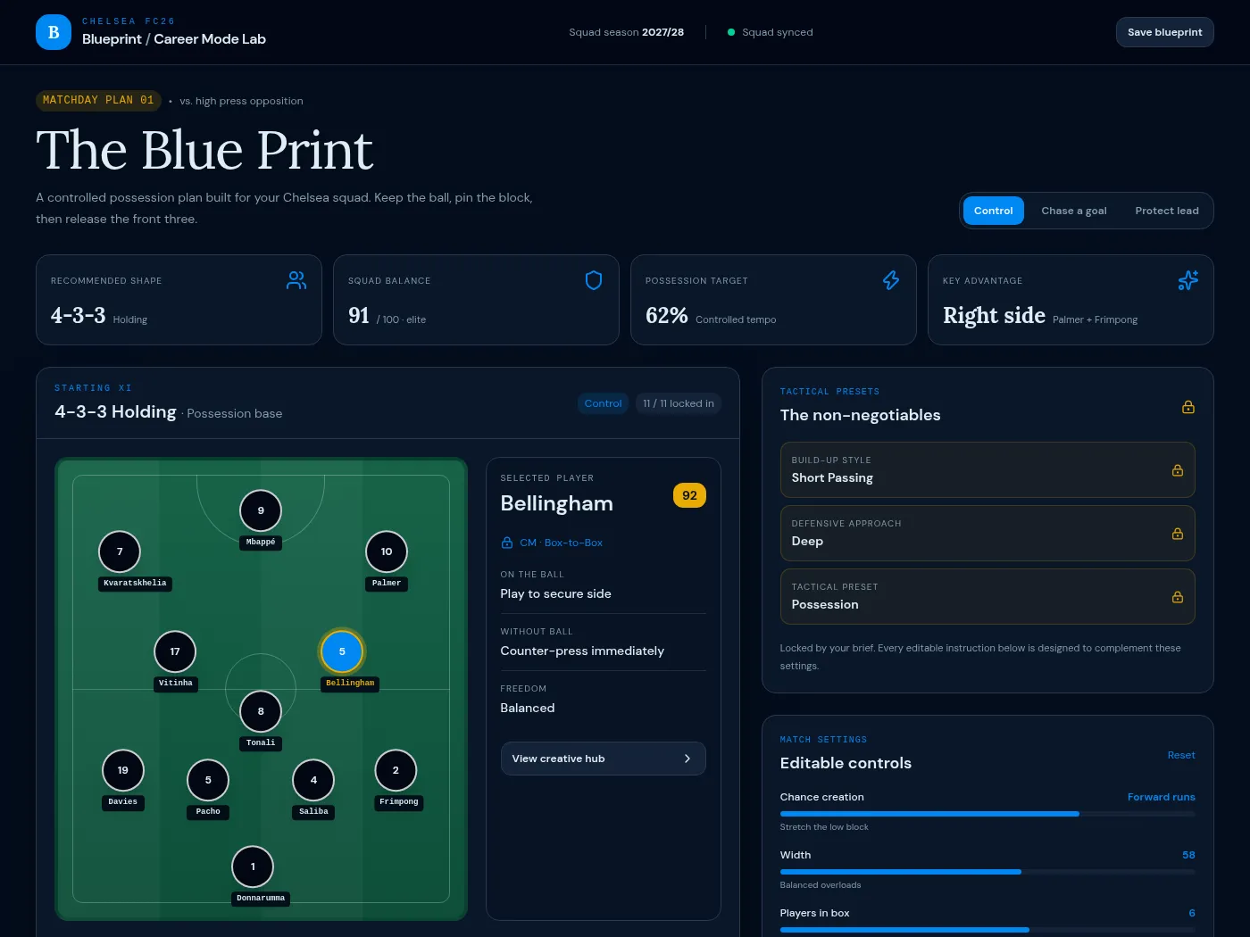 FC26 Lineup Optimizer