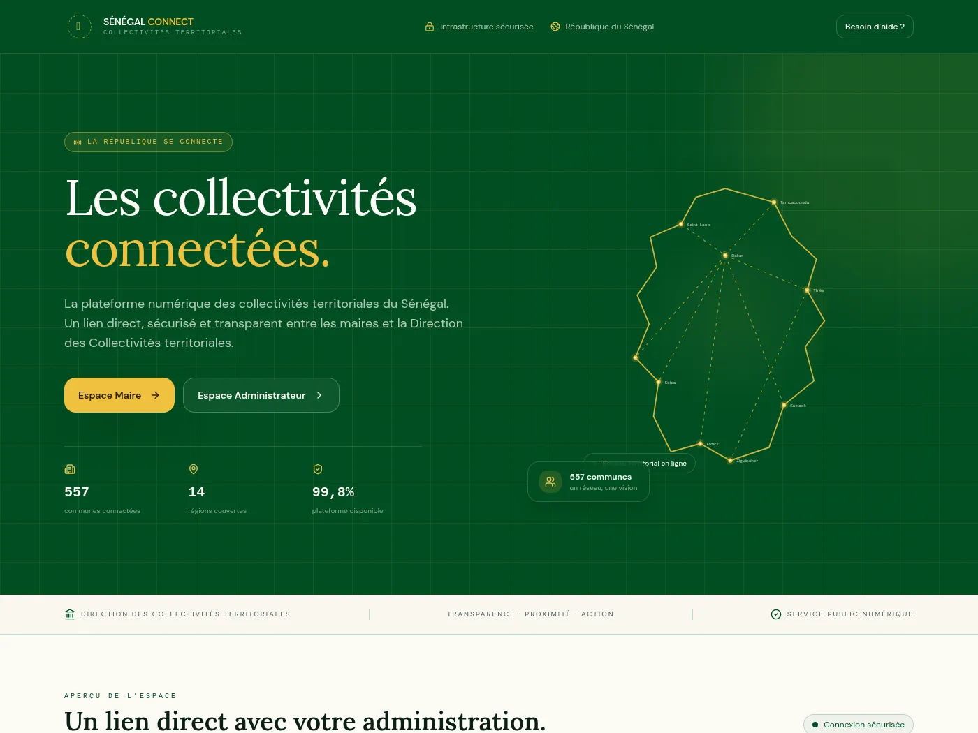 Sénégal Connect Platform
