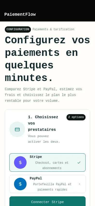 PaiementFlow Mobile