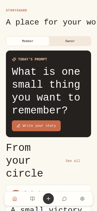 StoryShare Mobile