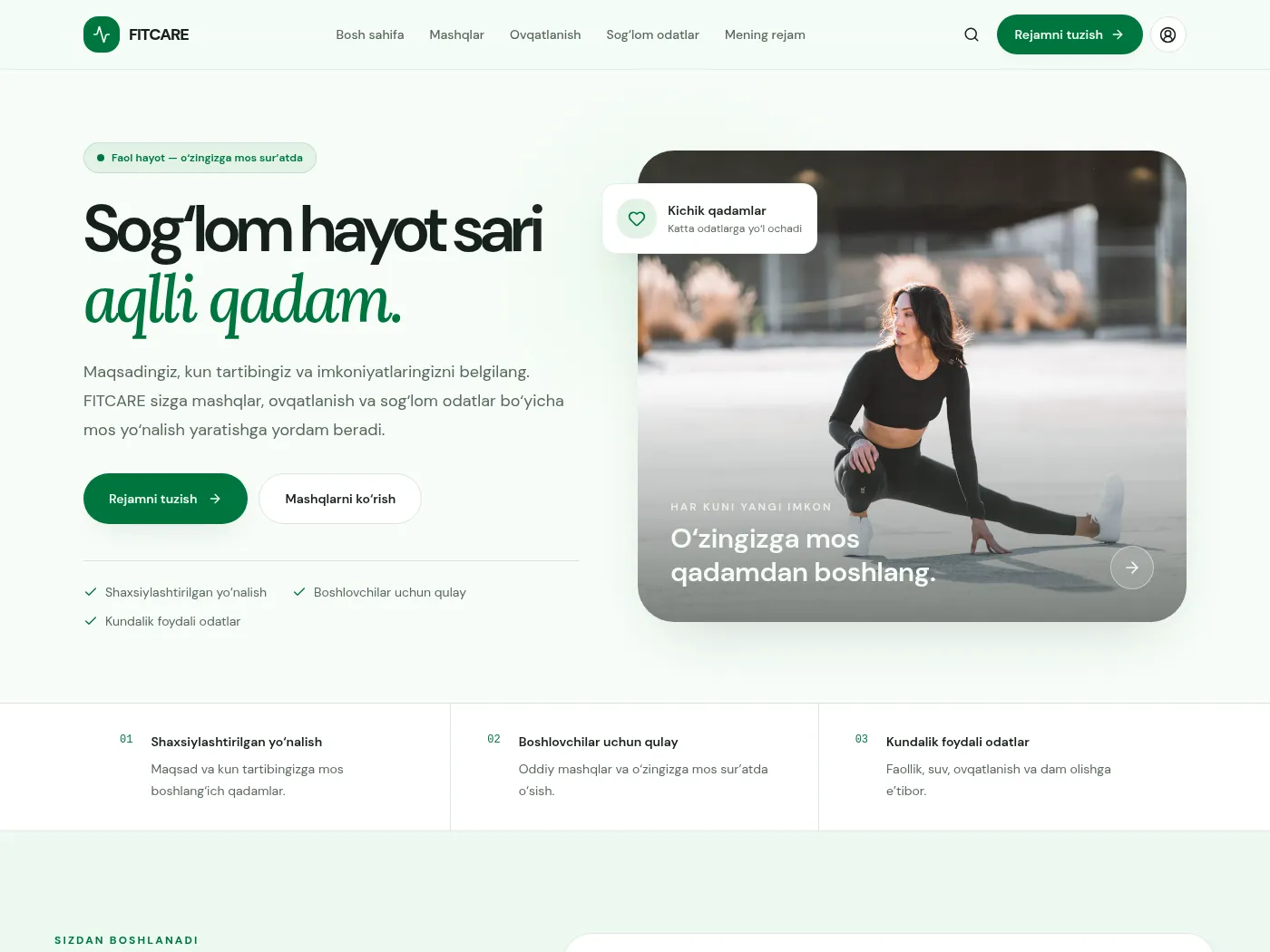 FITCARE Uzbek Health Hub