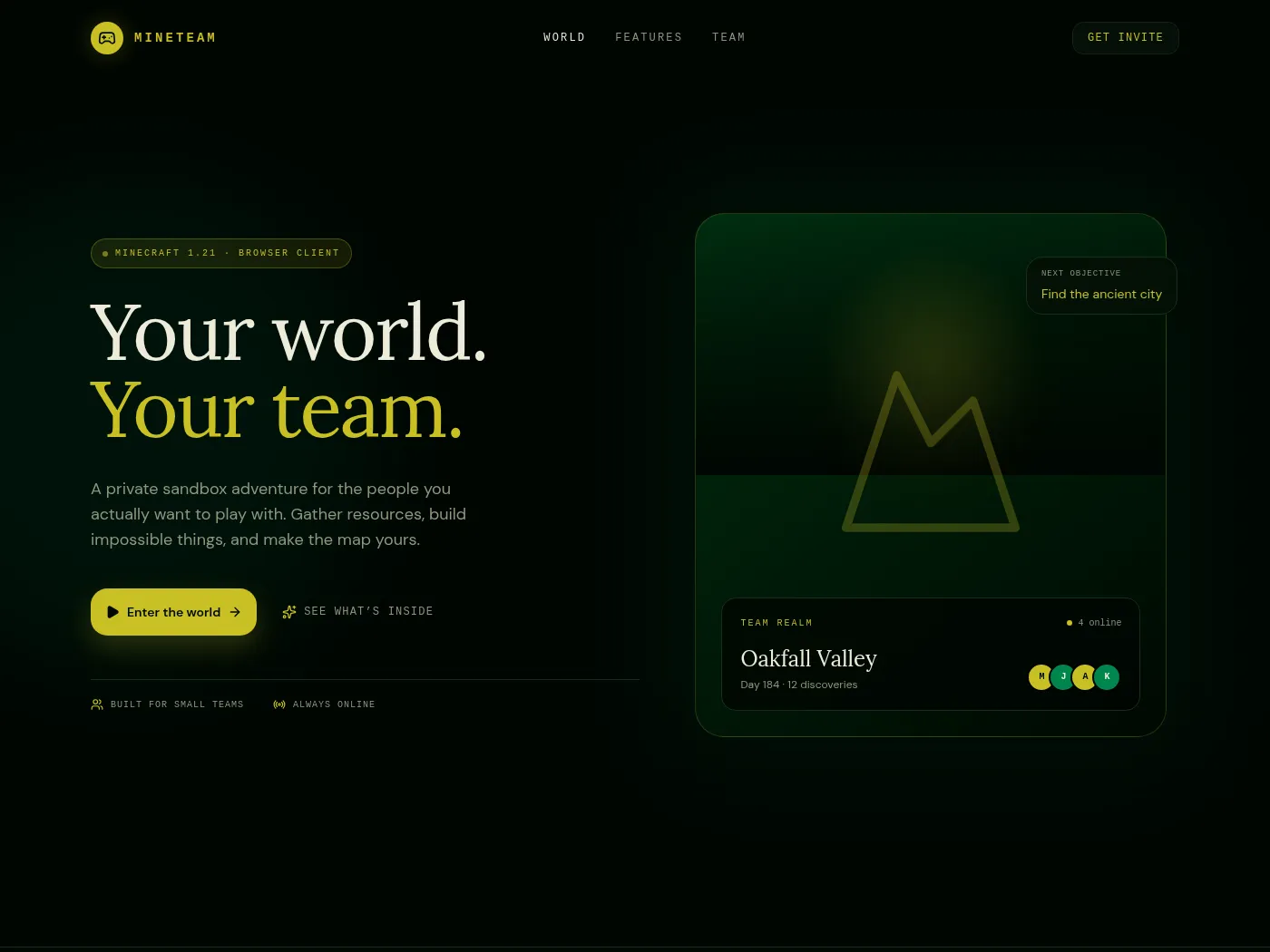 MineTeam Adventure Client