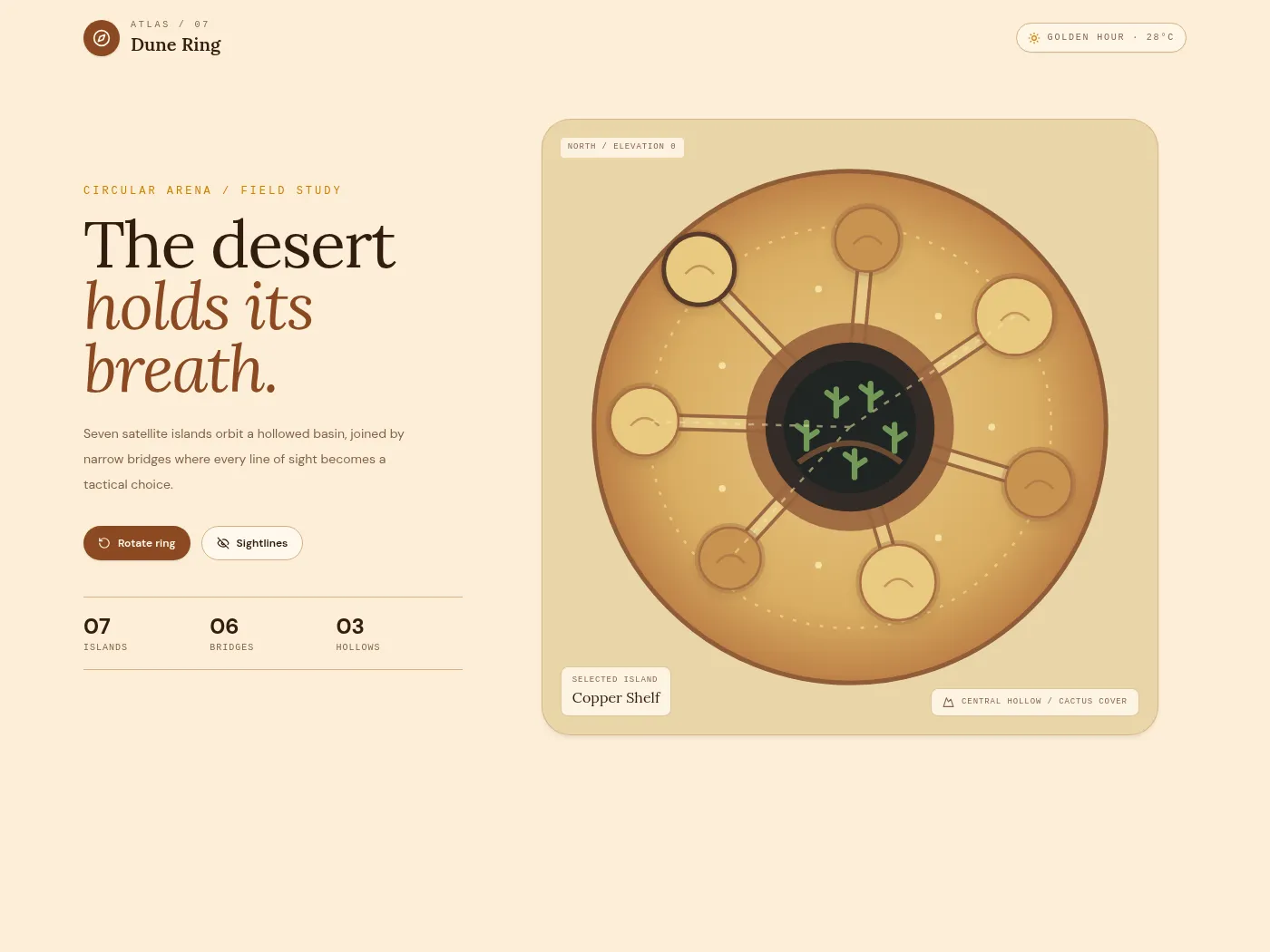 Desert Circle Map Maker