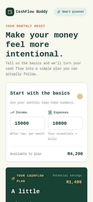 CashFlow Buddy