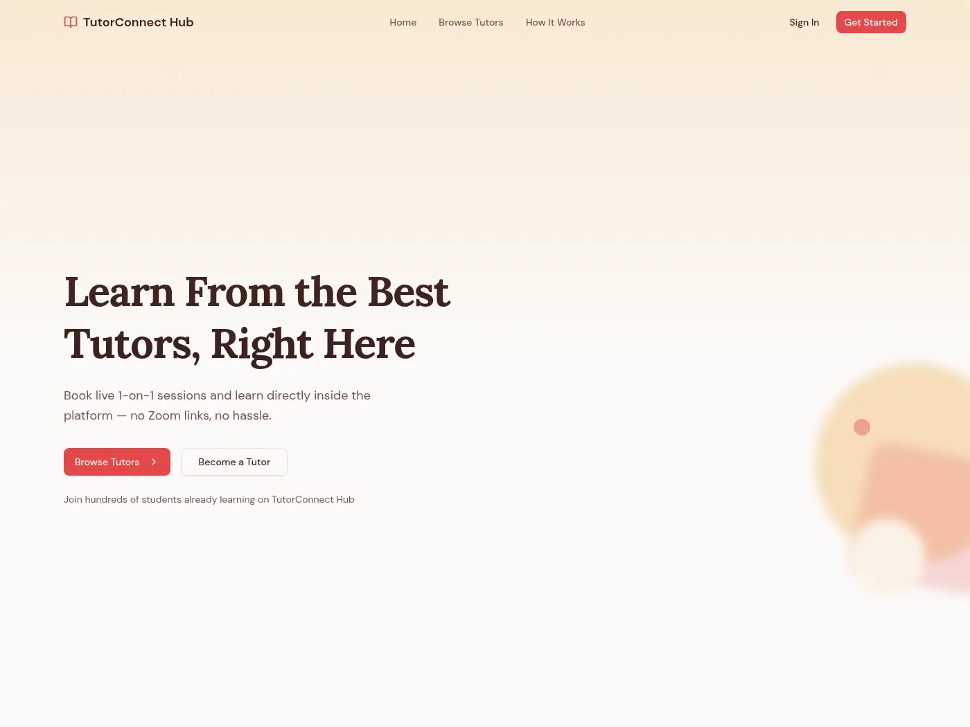 TutorConnect Hub