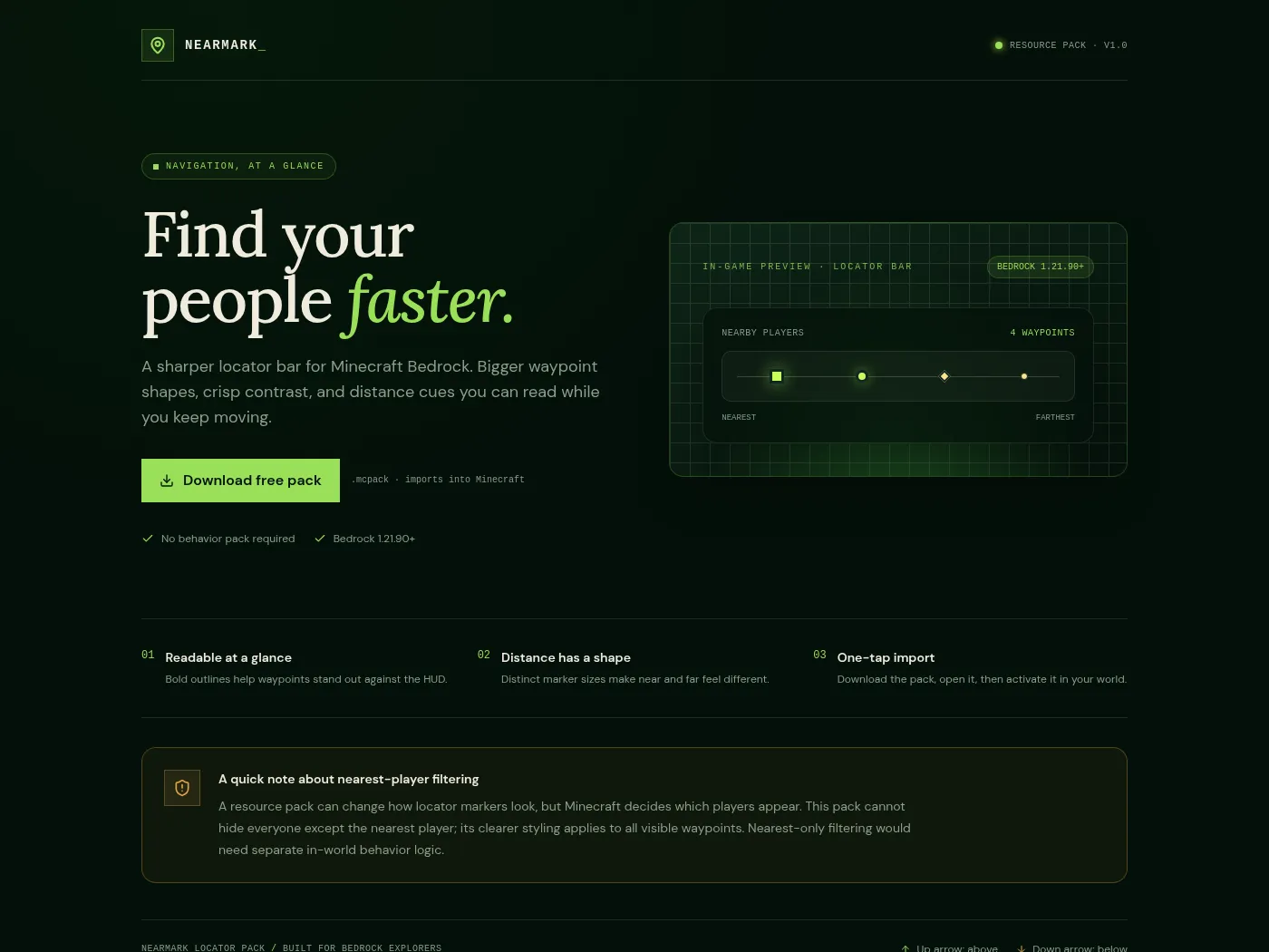 Proximity Locator Pack