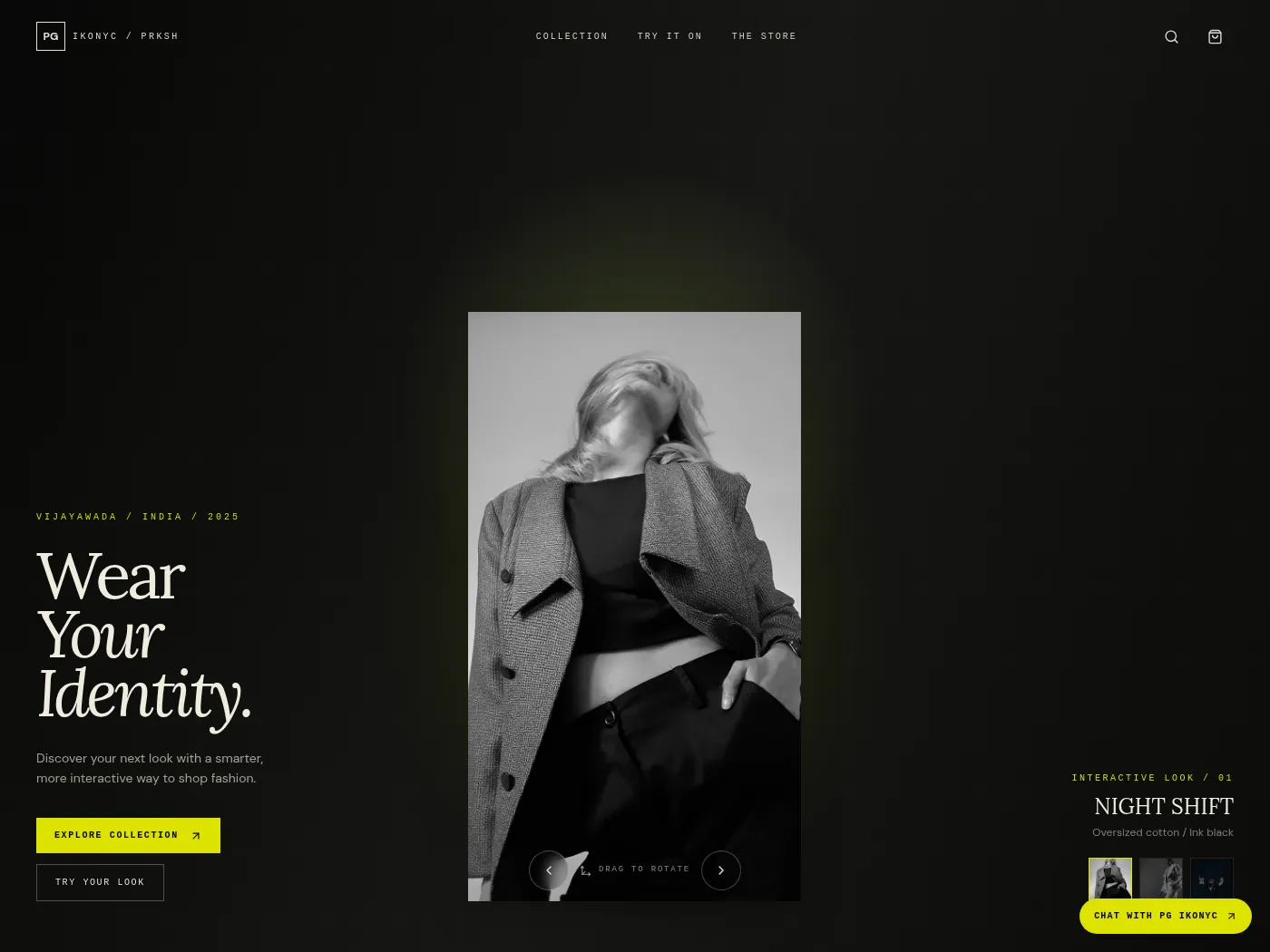 PG IKONYC Fashion 3D Web
