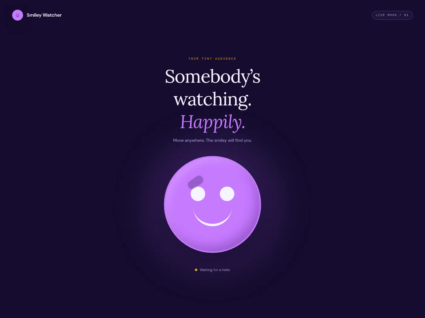 Smiley Watcher