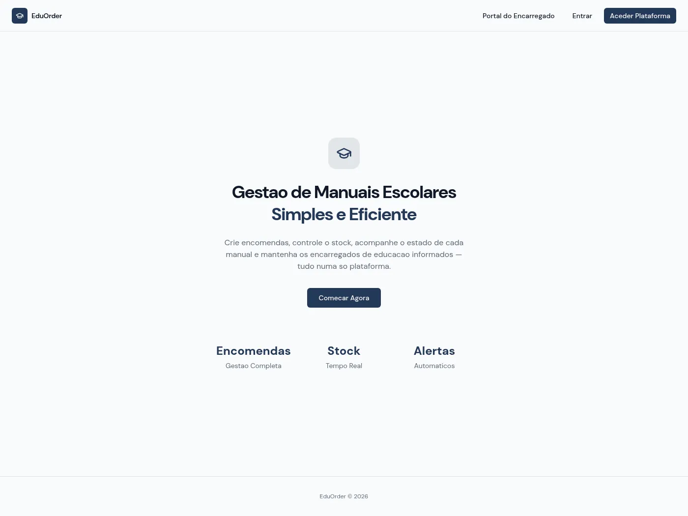 EduOrder Platform