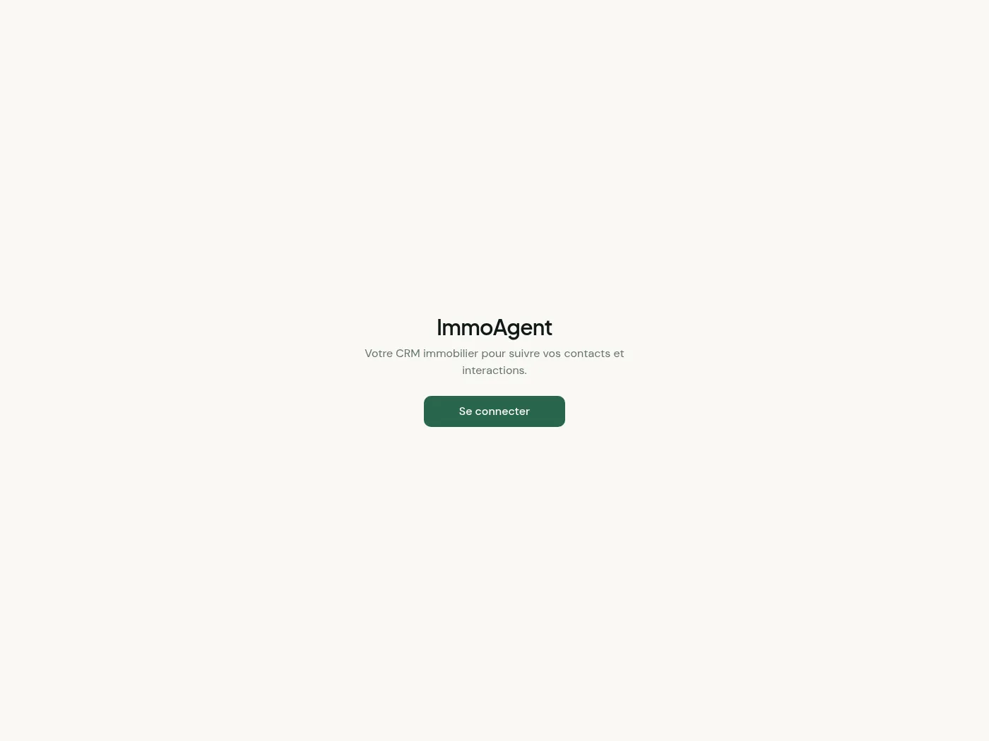 ImmoAgent Tracker