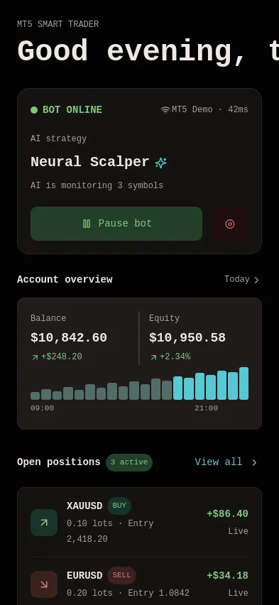 AI Trading Bot Mobile