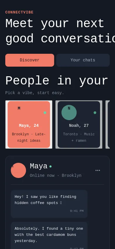ConnectVibe