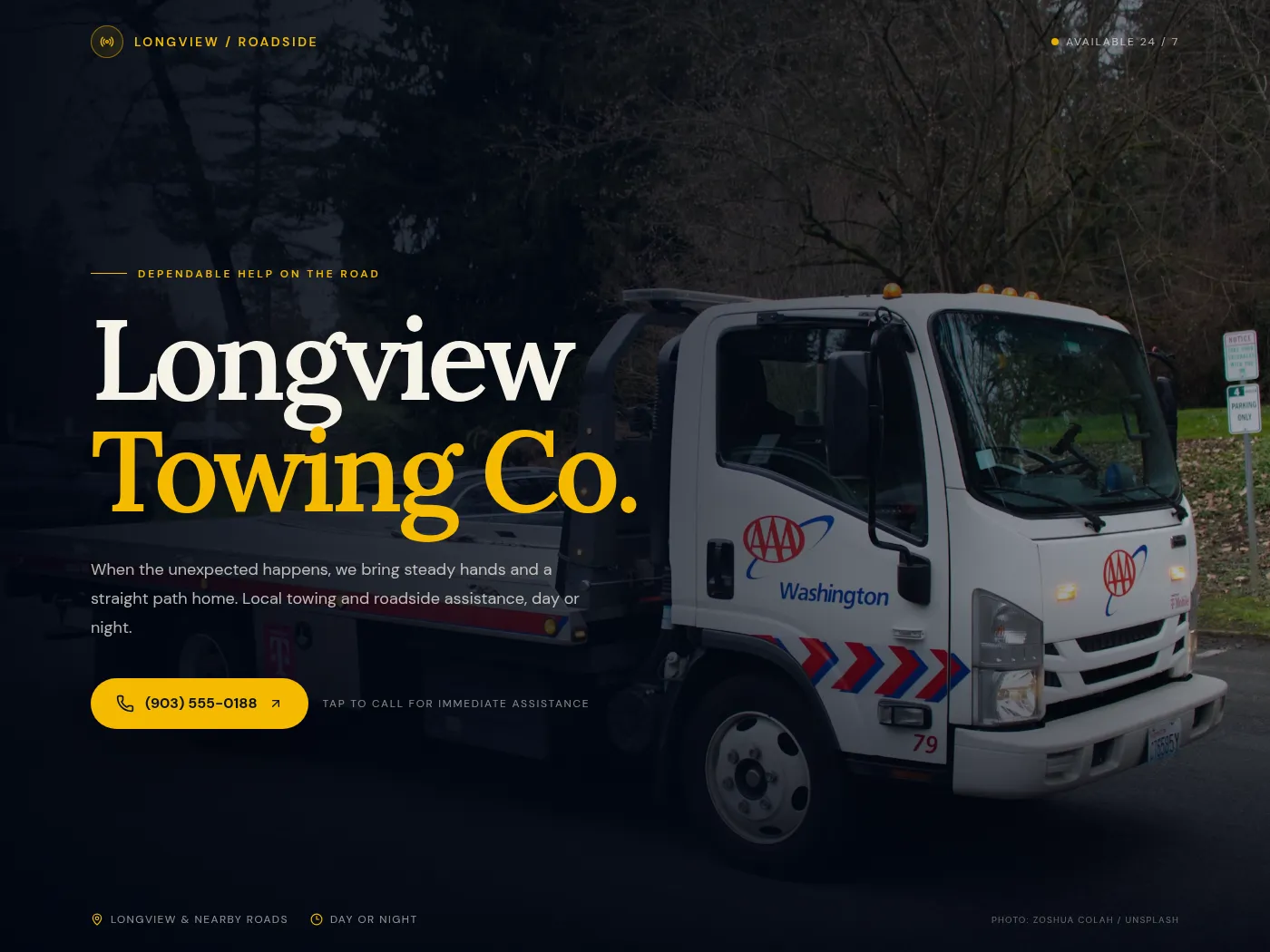 Longview Towing Co. Site