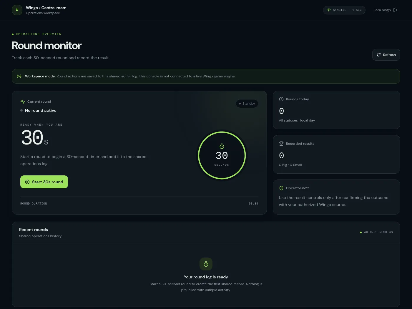Wingo Admin Panel