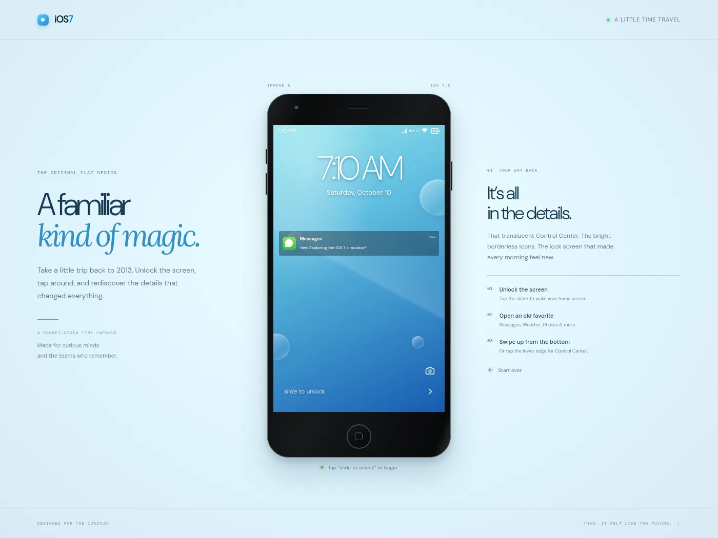 iOS 7 Web Simulator