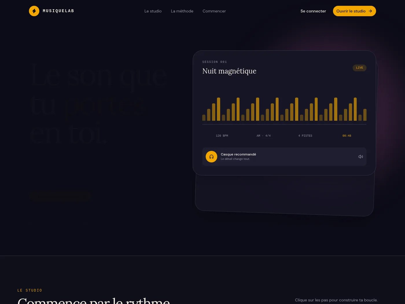 MusiqueLab Creator