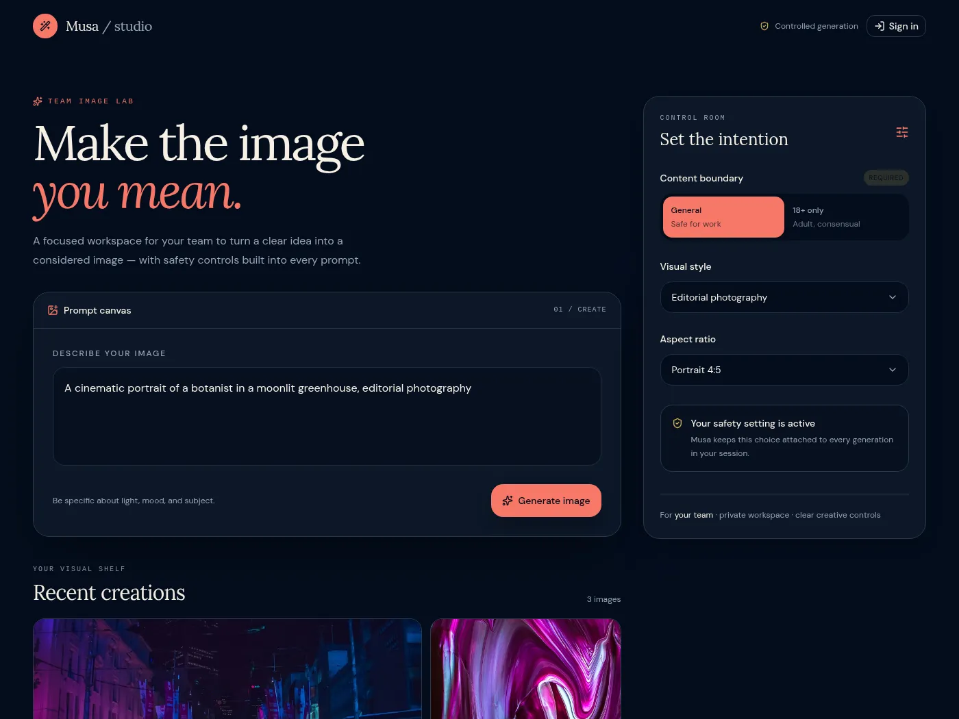 Smart Image Generator