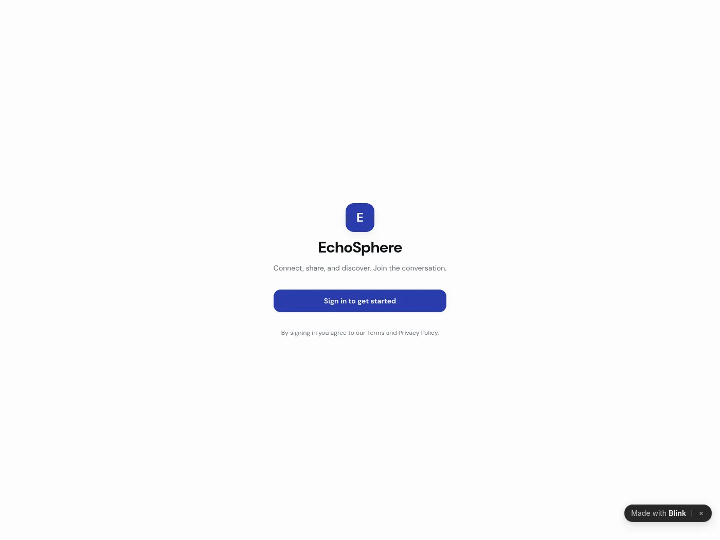 EchoSphere Social Network