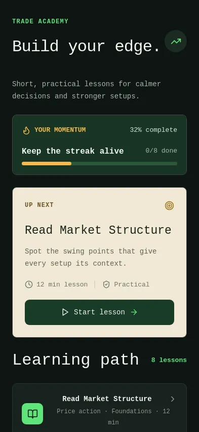 Trade Academy Mobile