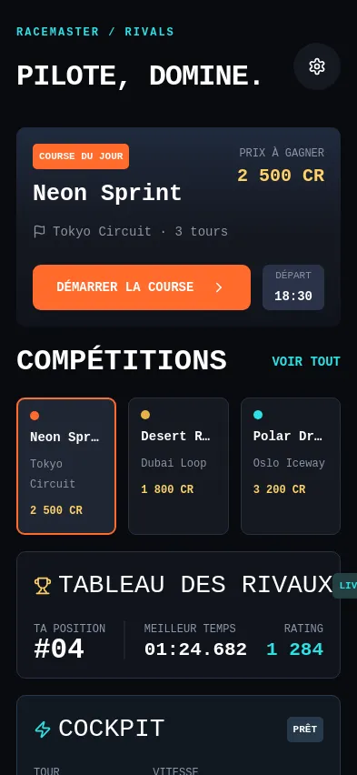 RaceMaster Rivals