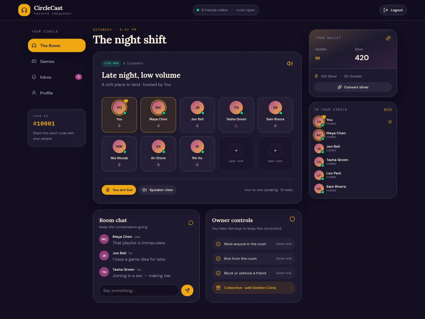 CircleCast Social Audio