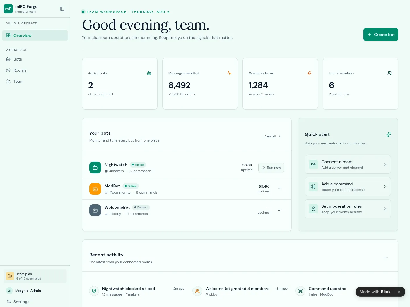 mIRC Bot Builder