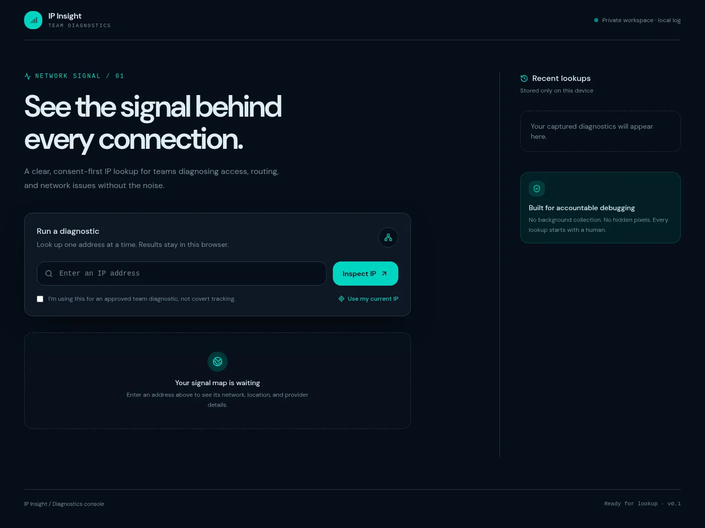 IP Insight Dashboard