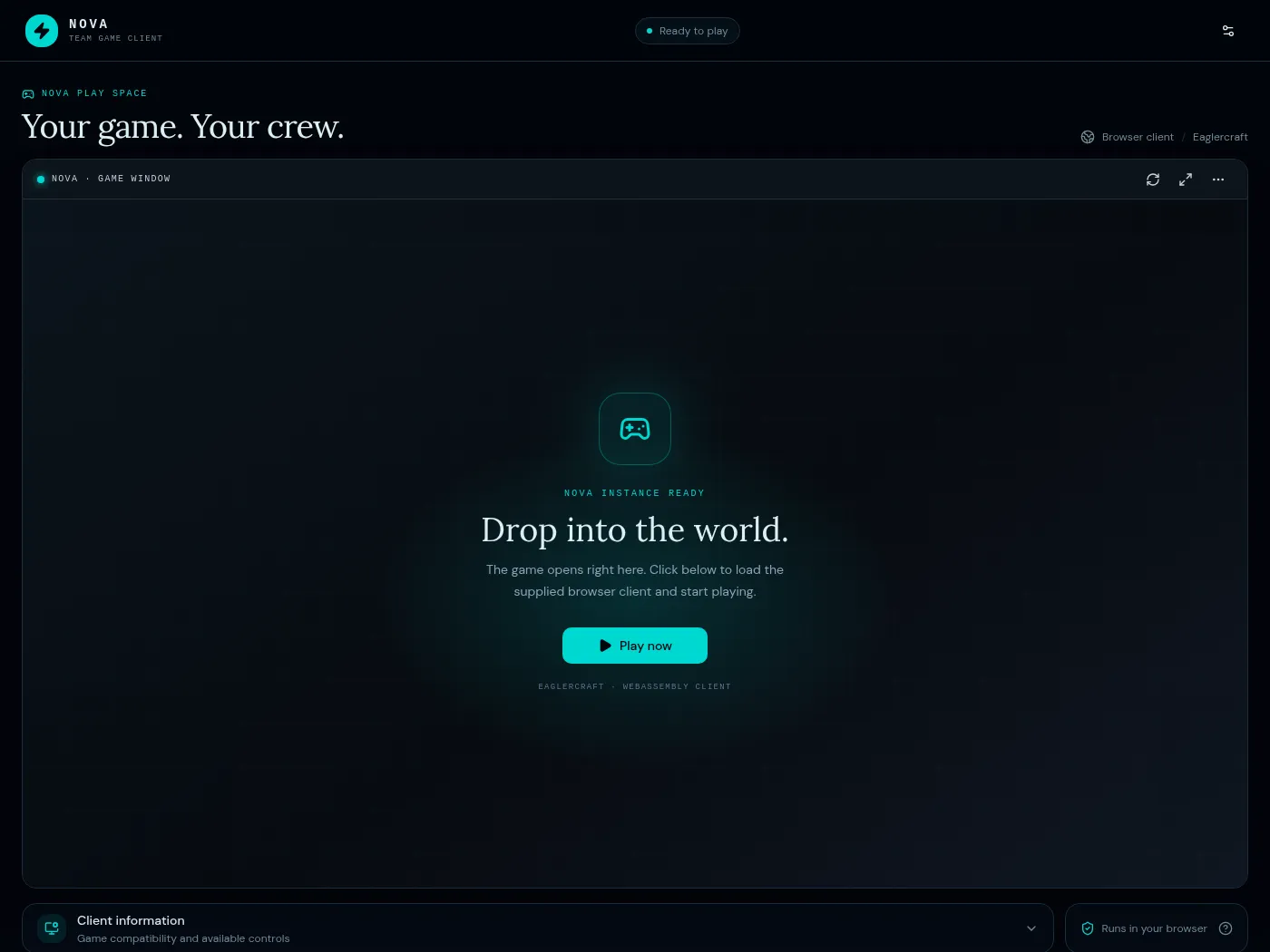 Nova Client Modern Edition
