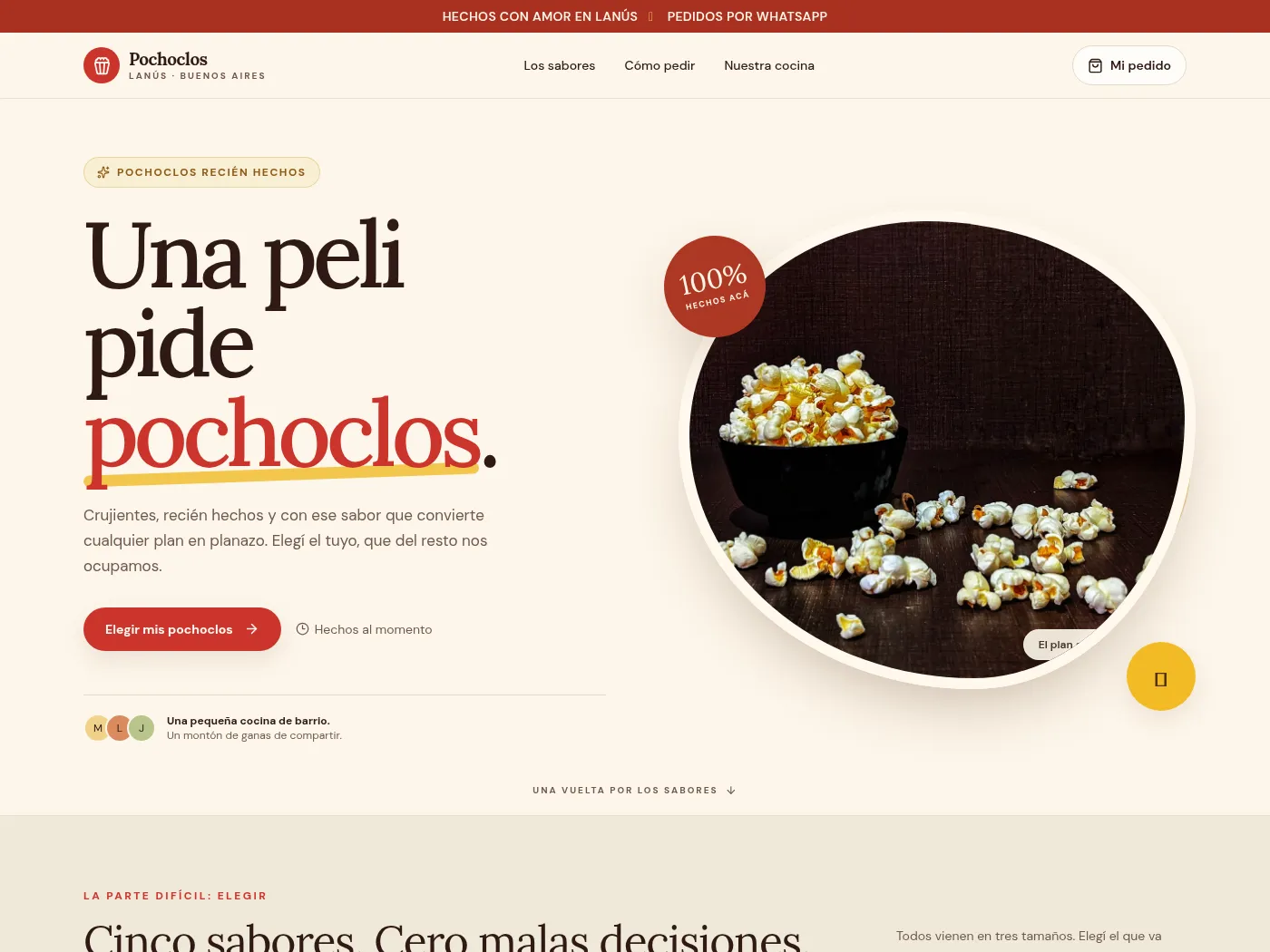 Pochoclos Lanús Shop