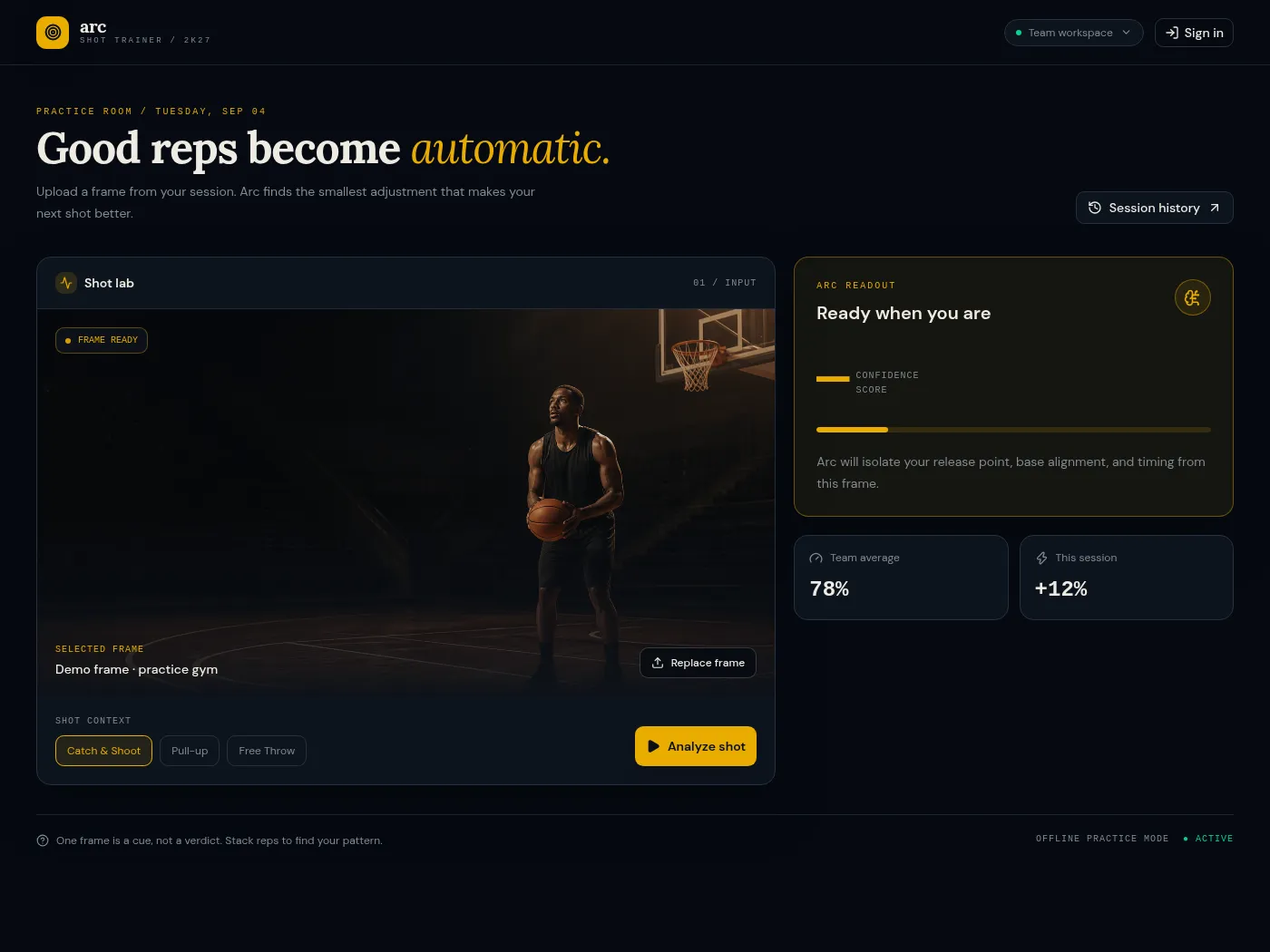 AI NBA 2K27 Shot Trainer