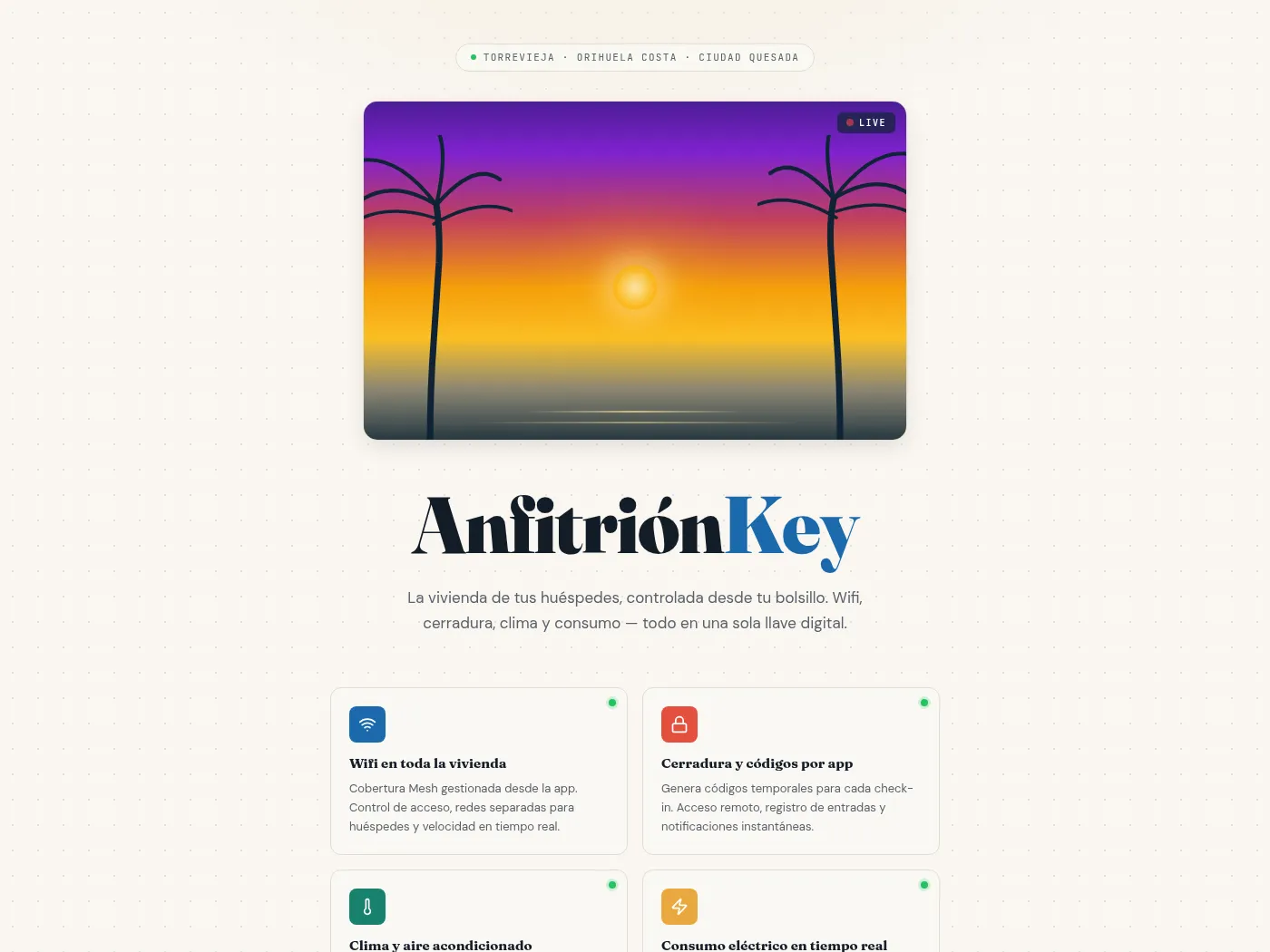 AnfitriónKey Coming Soon