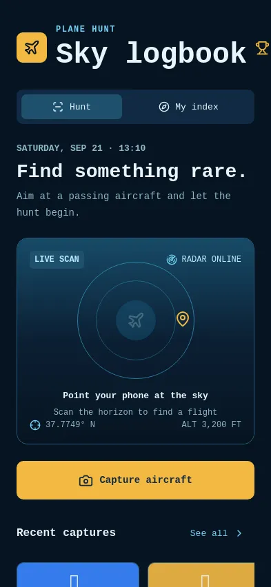 Plane Hunt AR