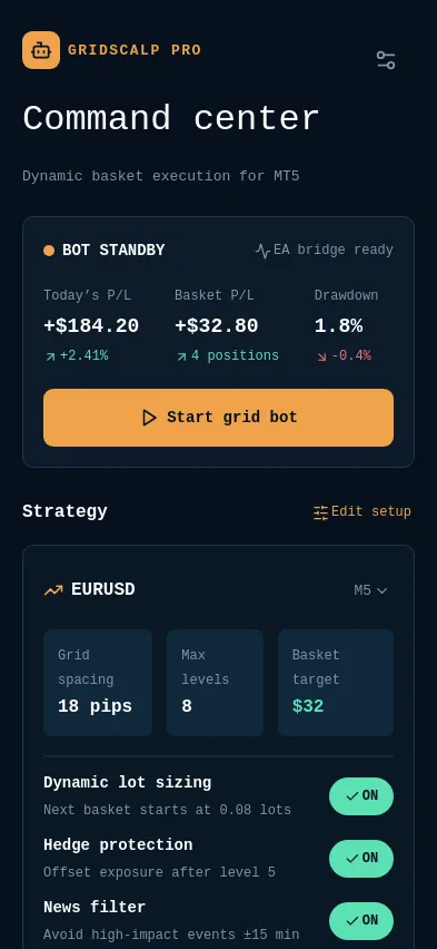 GridScalp Pro Bot