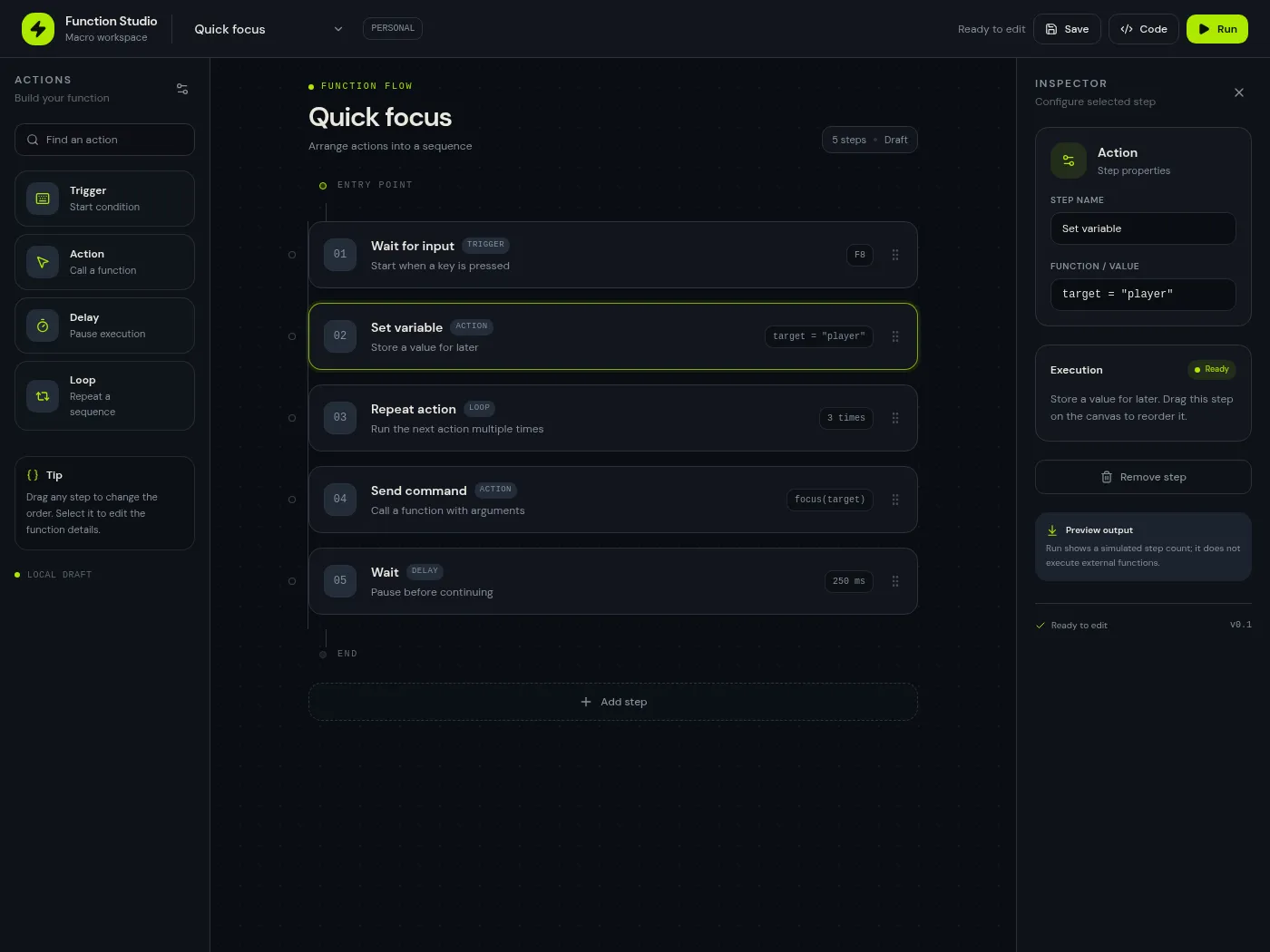 FN Macro Editor
