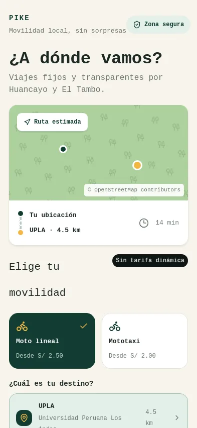 Pike MotoTransport App