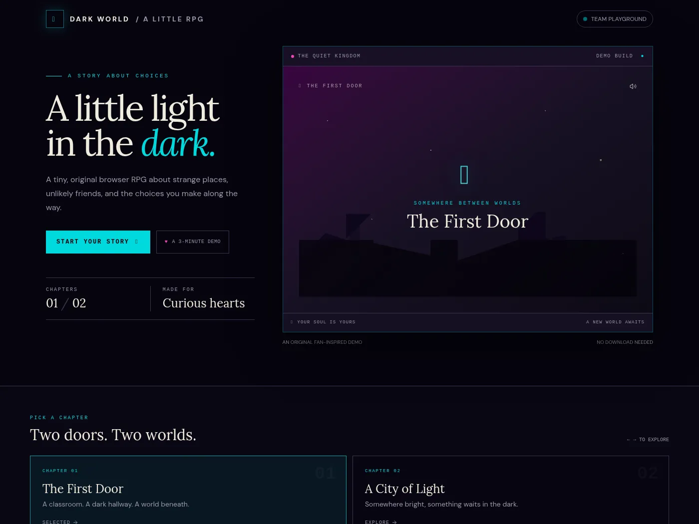 Deltarune Web Reimagined