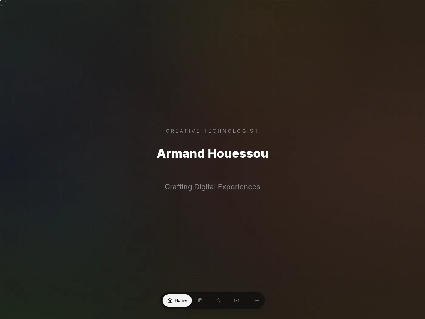 Immersive Scroll Portfolio (Remix)