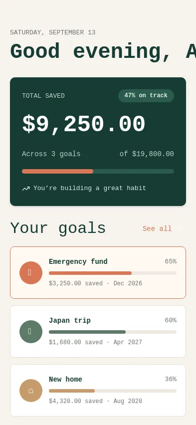 SaveEase Mobile
