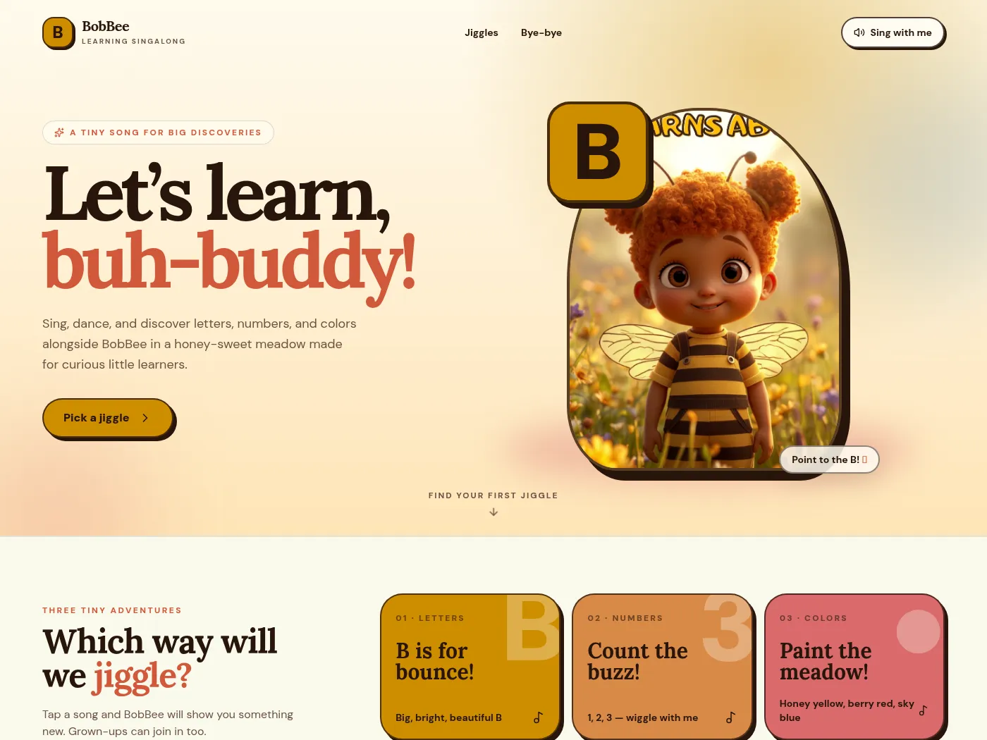 BobBee Learning Singalong
